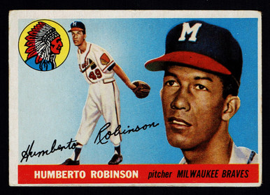 1955 Topps #182 Humberto Robinson RC Poor