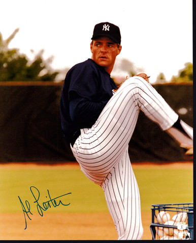 Al Leiter Signed 8" X 10" Glossy Photo
