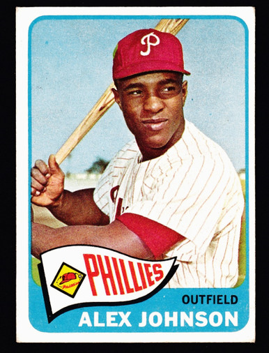1965 Topps #352 Alex Johnson RC VG