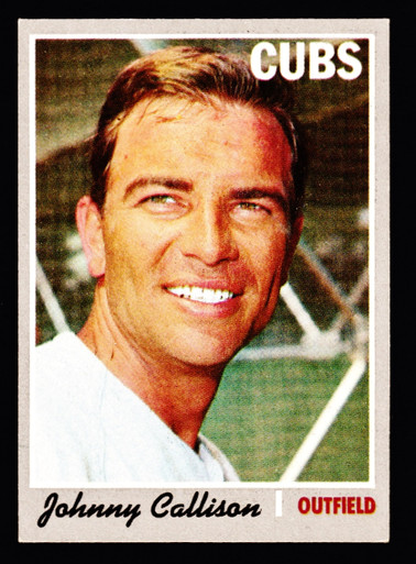 1970 Topps #375 Johnny Callison EX