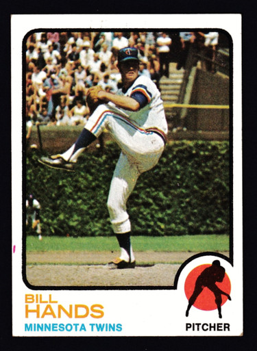 1973 Topps #555 Bill Hands VG+