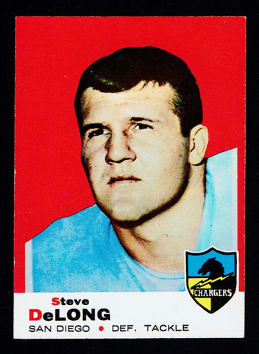 1969 Topps #129 Steve DeLong EXMT