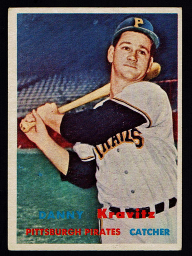 1957 Topps #267 Danny Kravitz VGEX