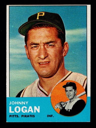 1963 Topps #259 Johnny Logan EX