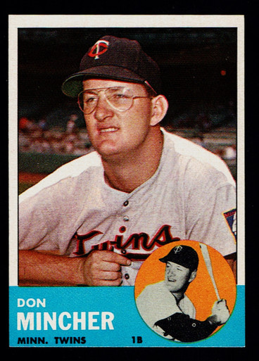 1963 Topps #269 Don Mincher EXMT