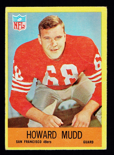 1967 Philadelphia #175 Howard Mudd VGEX