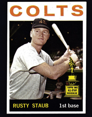 1964 Topps #109 Rusty Staub EXMT