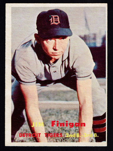 1957 Topps #248 Jim Finigan VG