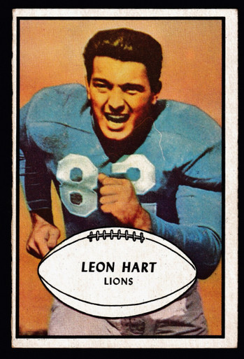 1953 Bowman #31 Leon Hart VGEX