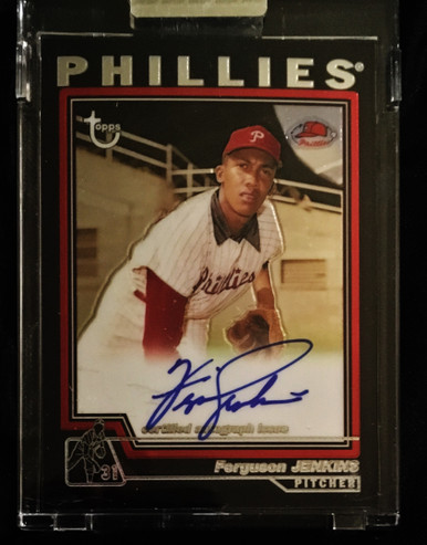 2004 Topps Retired Signature Edition Ferguson Jenkins Auto