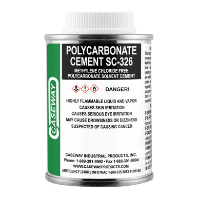 Polycarbonate Cement SC-326 Methylene Chloride Free