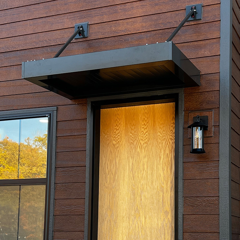 Flat Metal Awnings Residential Metal And Standing Seam Awnings | Four