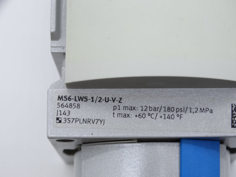 Festo MS6-LWS-1/2-U-V Pneumatic Accessory