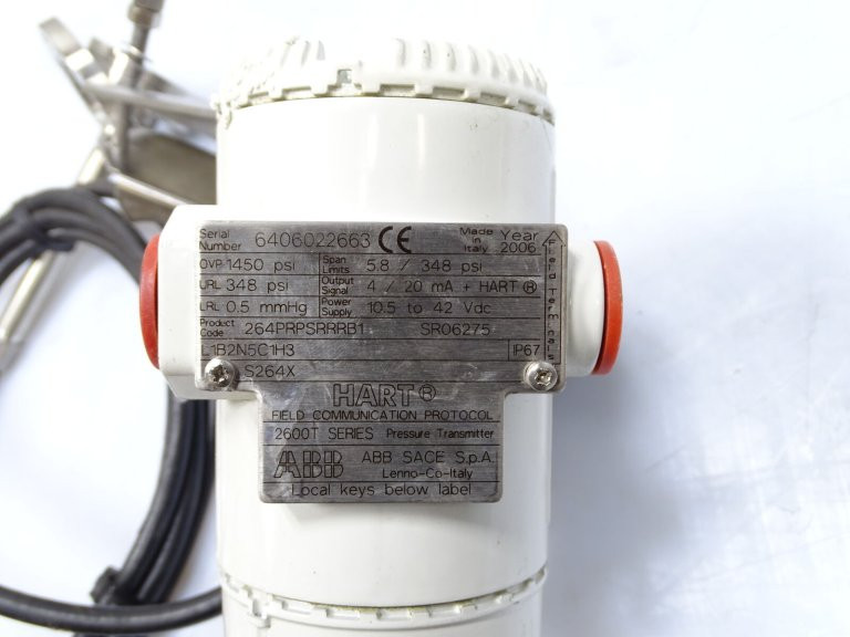 ABB 2600T SERIES Pressure Transmitter