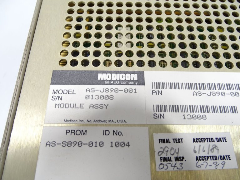 Modicon J890-001 I/O Processor