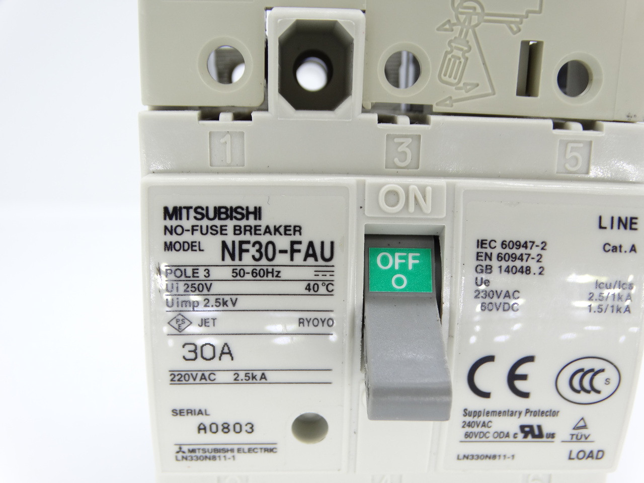 Mitsubishi NF30-FAU-30A Circuit Breaker