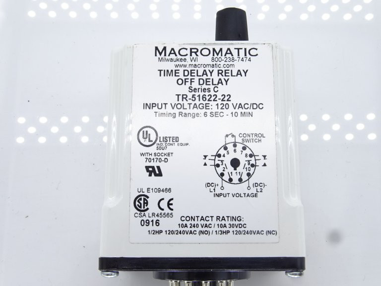 Macromatic TR-51622-22 Relay