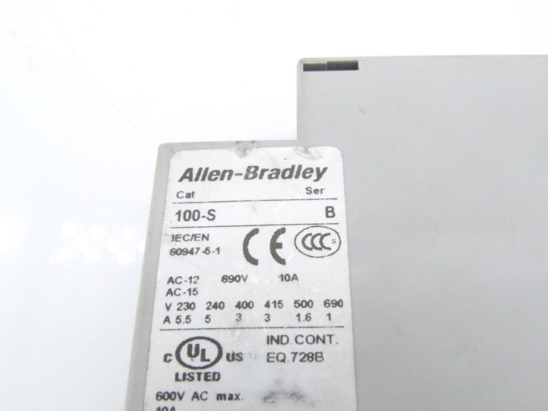 Allen Bradley 100-SB01 Series B Contact Block