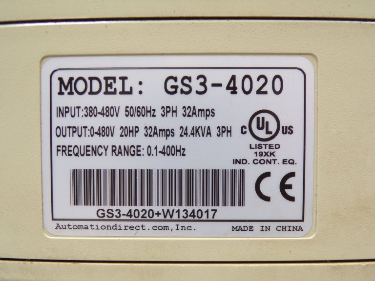Automation Direct GS3-4020 Drive