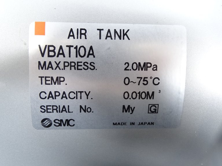 Smc VBAT10A Air Tank