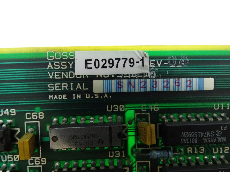 Rockwell Automation E29779-1-04 Circuit Board