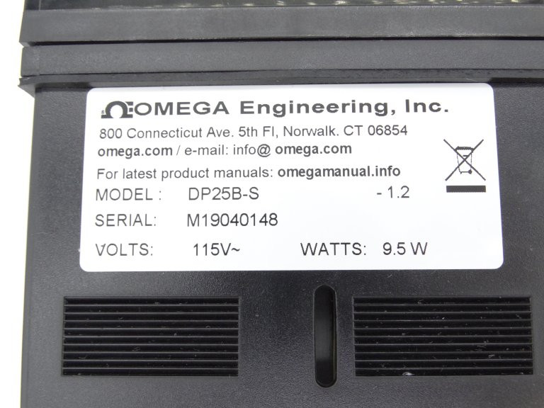 Omega Engineering DP25B-S Panel Meter
