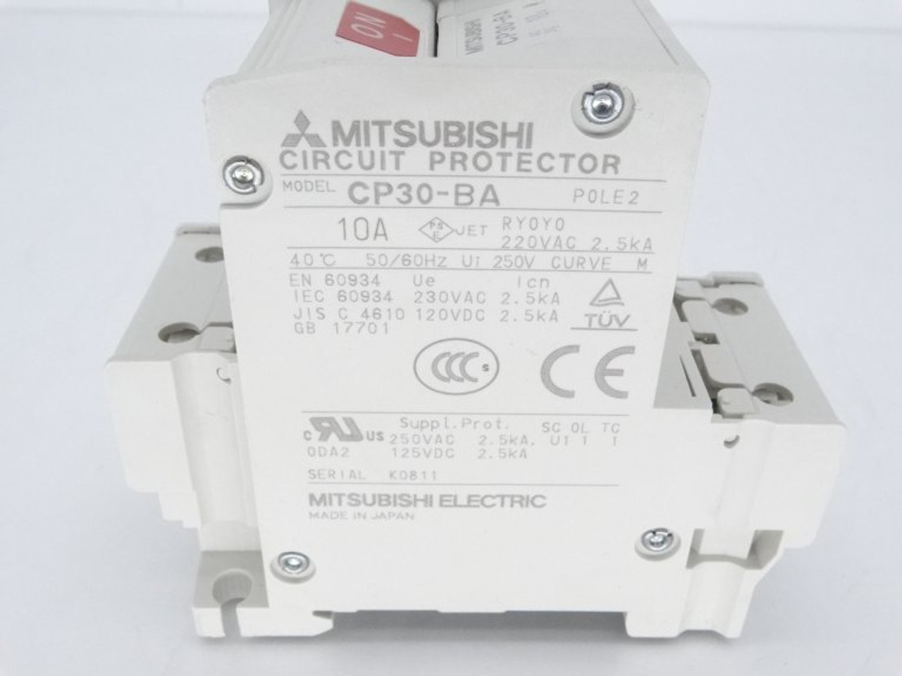 Mitsubishi CP30-BA-2P-1-M-10A Circuit Breaker