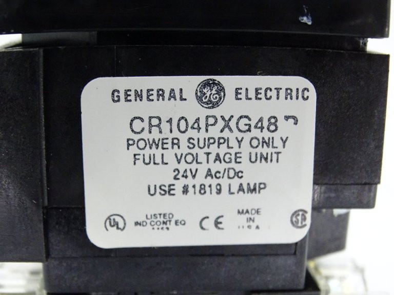General Electric CR104P-XG48R Indicator Light