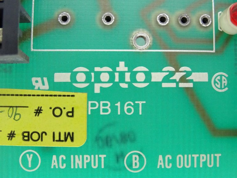 Opto 22 PB16T Circuit Board