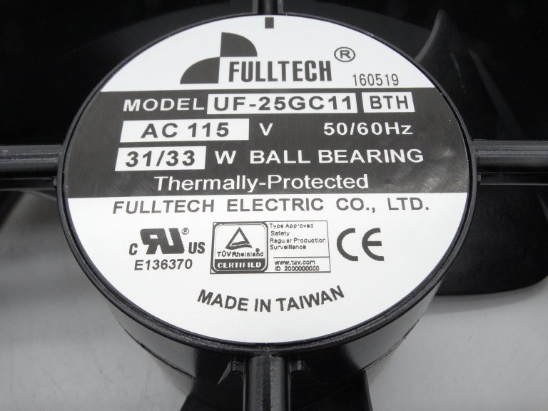 Fulltech Electric UF-25GC11 Fan