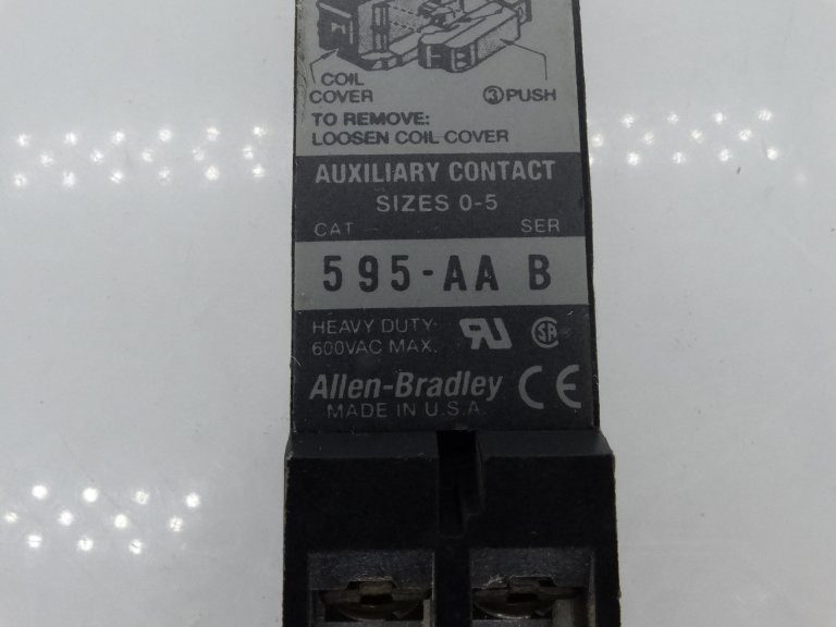 Allen Bradley 595-AA Series B Contact Block