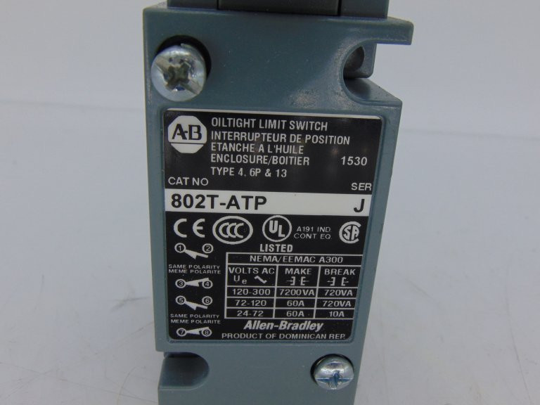 Allen Bradley 802T-ATP Series J Switch