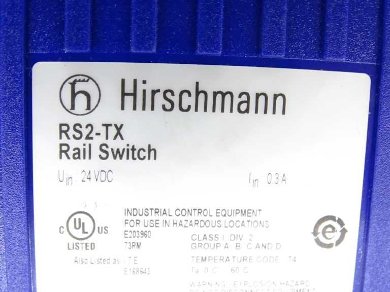 Belden RS2-TX Ethernet Switch