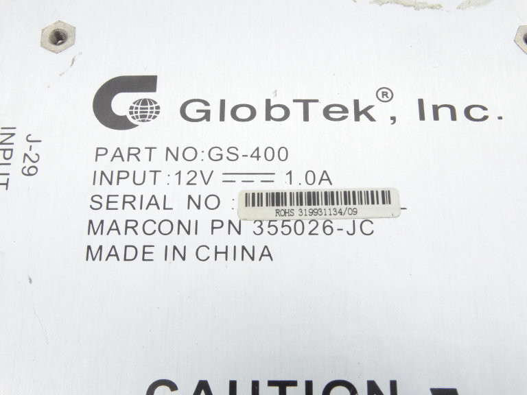 Globtek GS-400 Power Supply