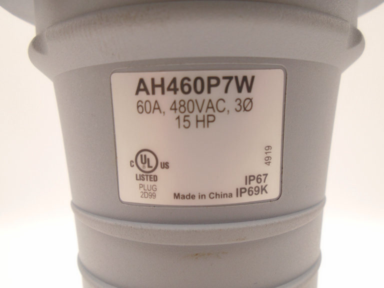 Eaton Corporation AH460P7W Plug