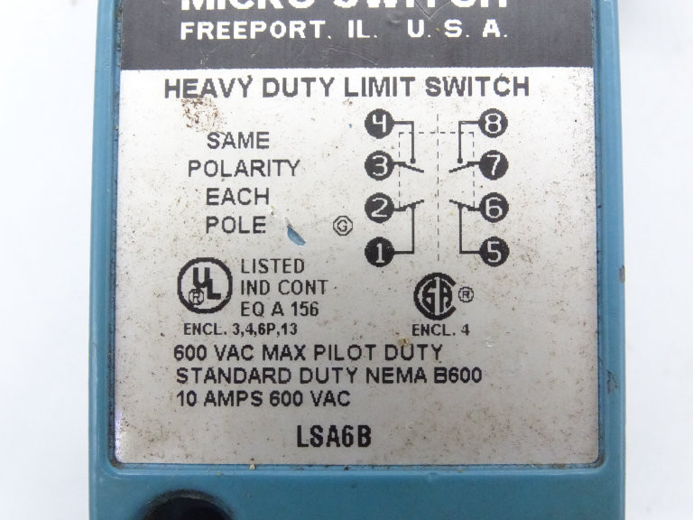 Honeywell LSA6B Switch