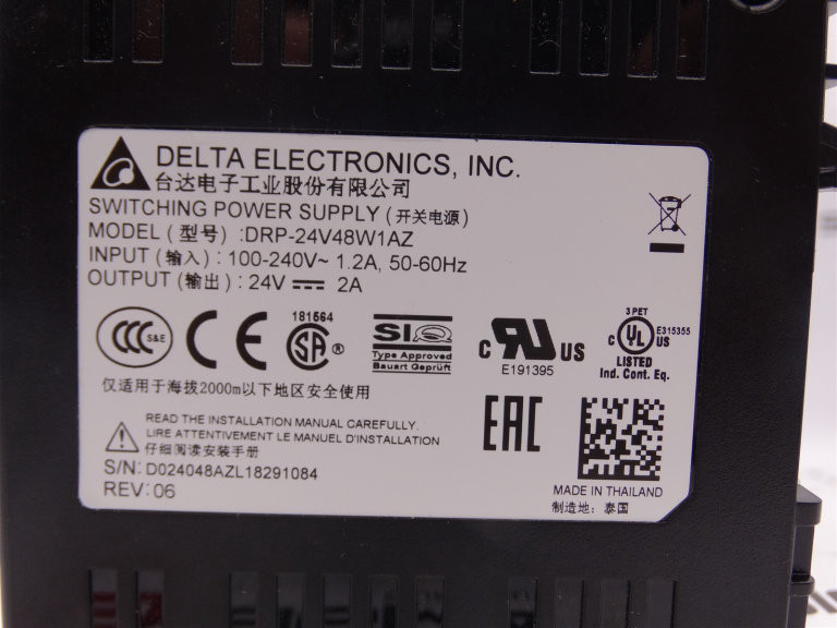 Delta Group Electronics DRP-24V48W1AZ Power Supply