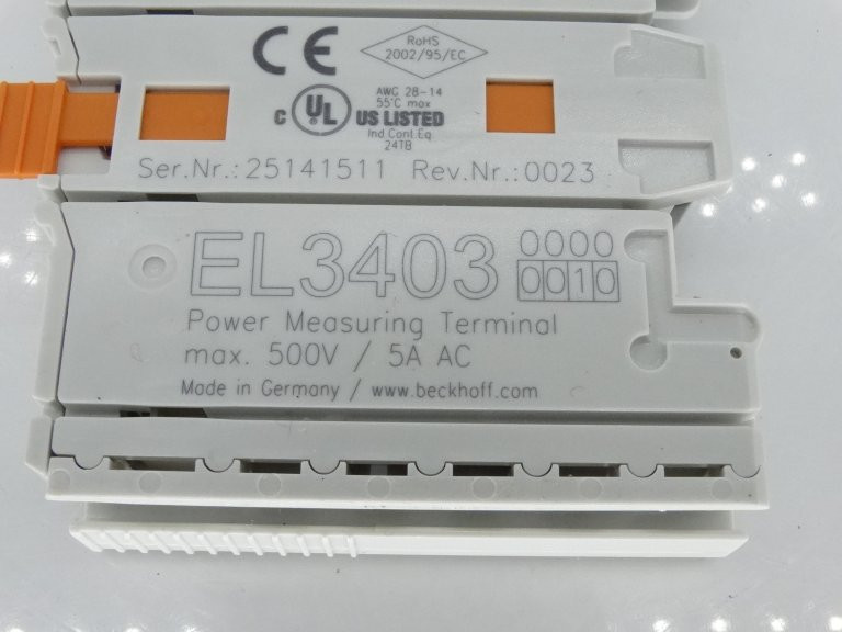 Beckhoff EL3403 PLC Module