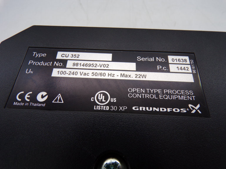 Grundfos CU-352 HMI