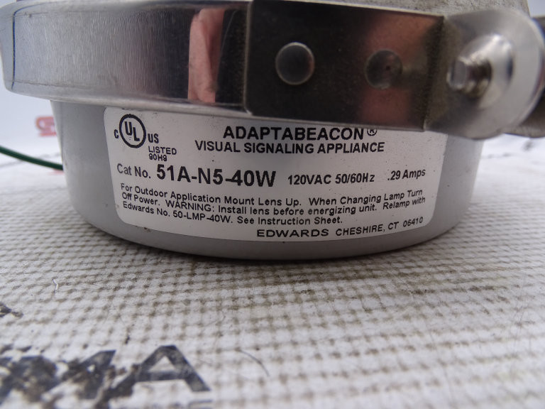 Utc Fire & Security Company 51A-N5-40W Indicator Light