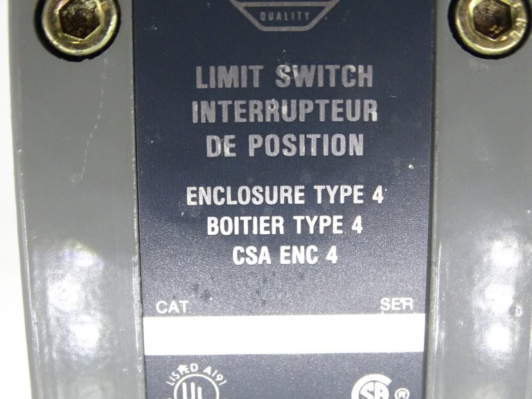 Allen Bradley 802X-WS14 Series B Switch