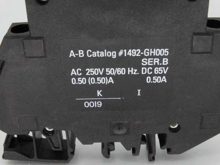 Allen Bradley 1492-GH005 Series B Circuit Breaker