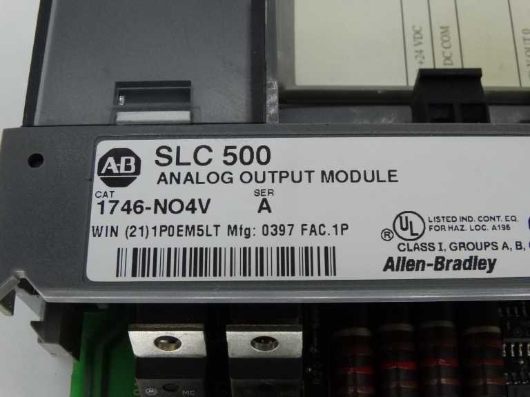 Allen Bradley 1746-NO4V Series A PLC Module