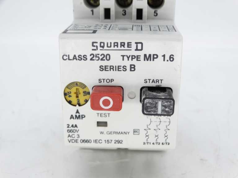 Schneider Electric 2520-MP1.6 Motor Starter