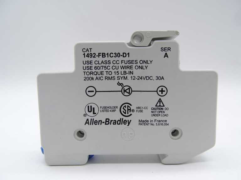 Allen Bradley 1492-FB1C30-D1 Series A Fuse Holder