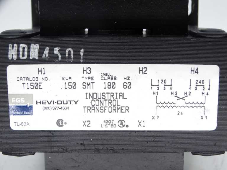Egs Electrical Group T150E Transformer