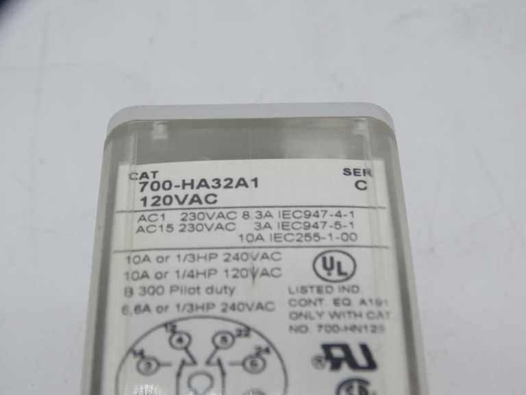 Allen Bradley 700-HA32A1 Series C Relay