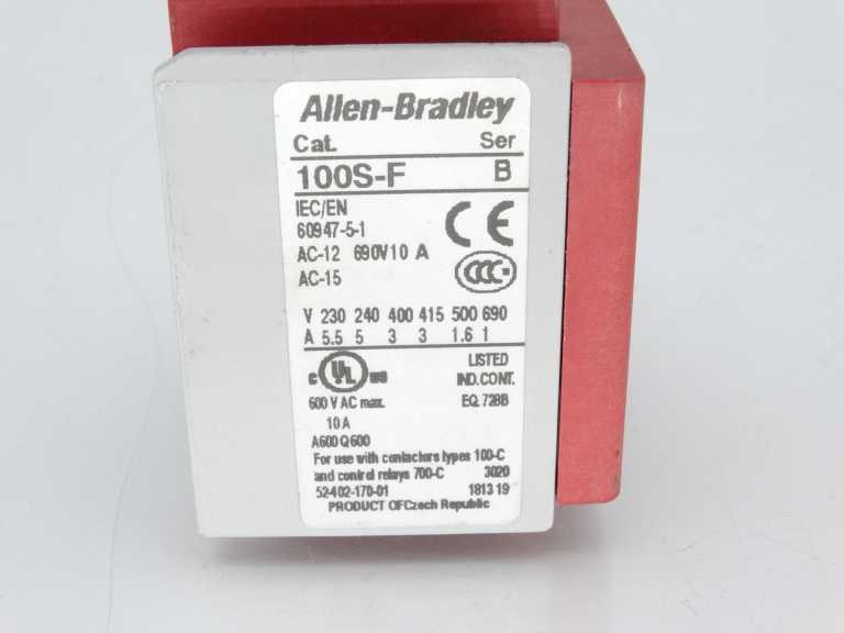 Allen Bradley 100S-FA22 Series B Contact Block