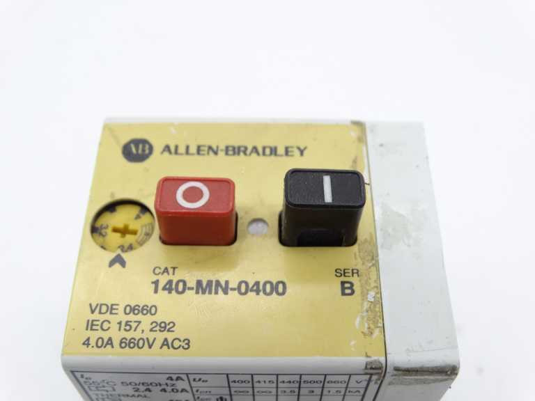 Allen Bradley 140-MN-0400 Series B Motor Starter