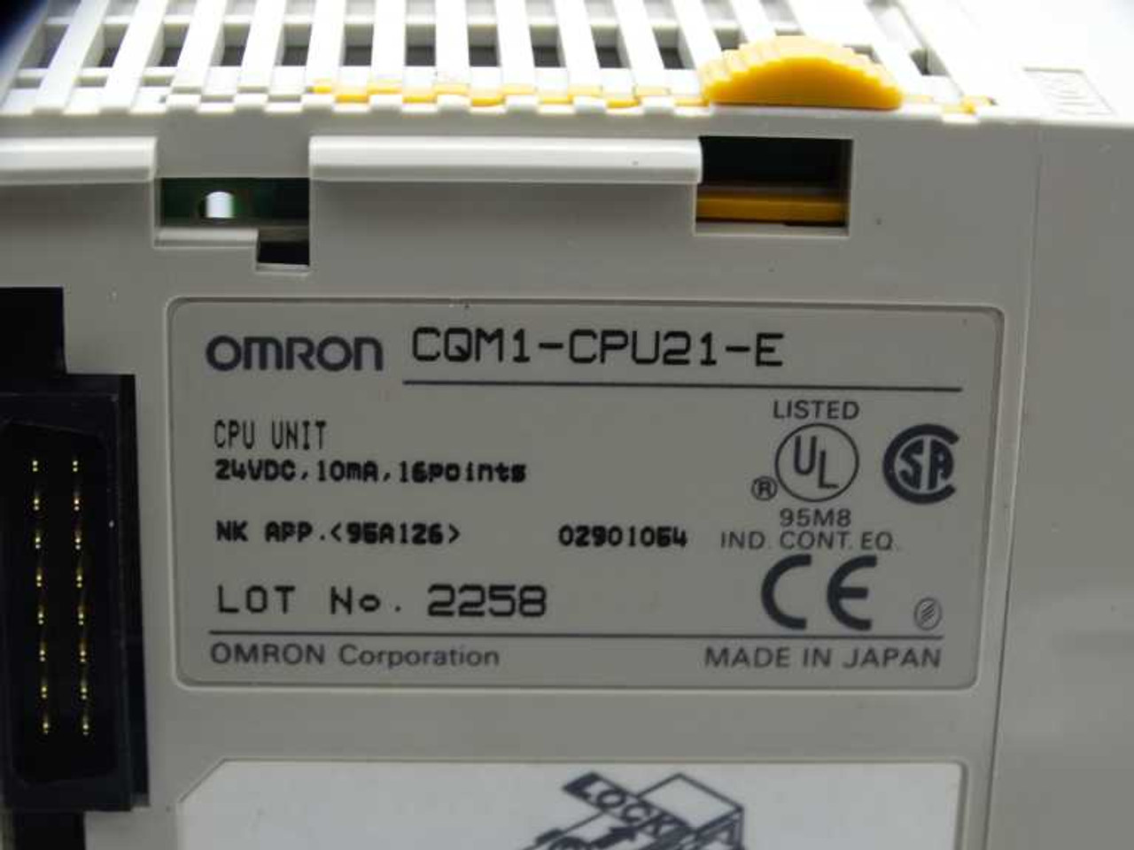 Omron Cqm1 Cpu21 Plc Processor